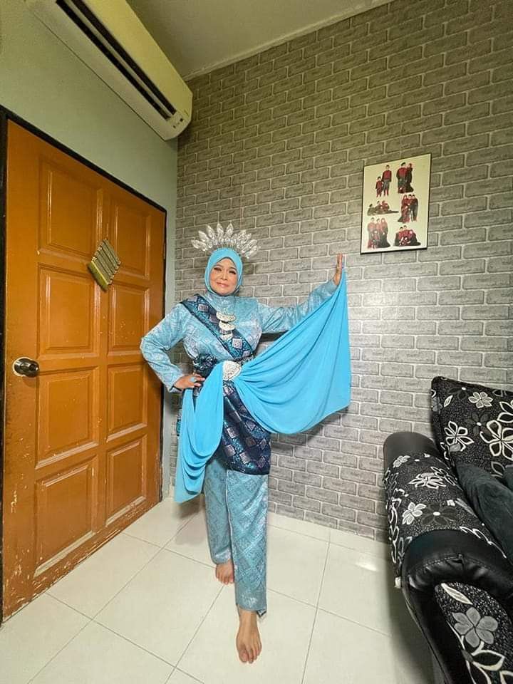 Baju sewa tun teja @ puteri perak, Women's Fashion, Dresses & Sets, Traditional & Ethnic wear on ...