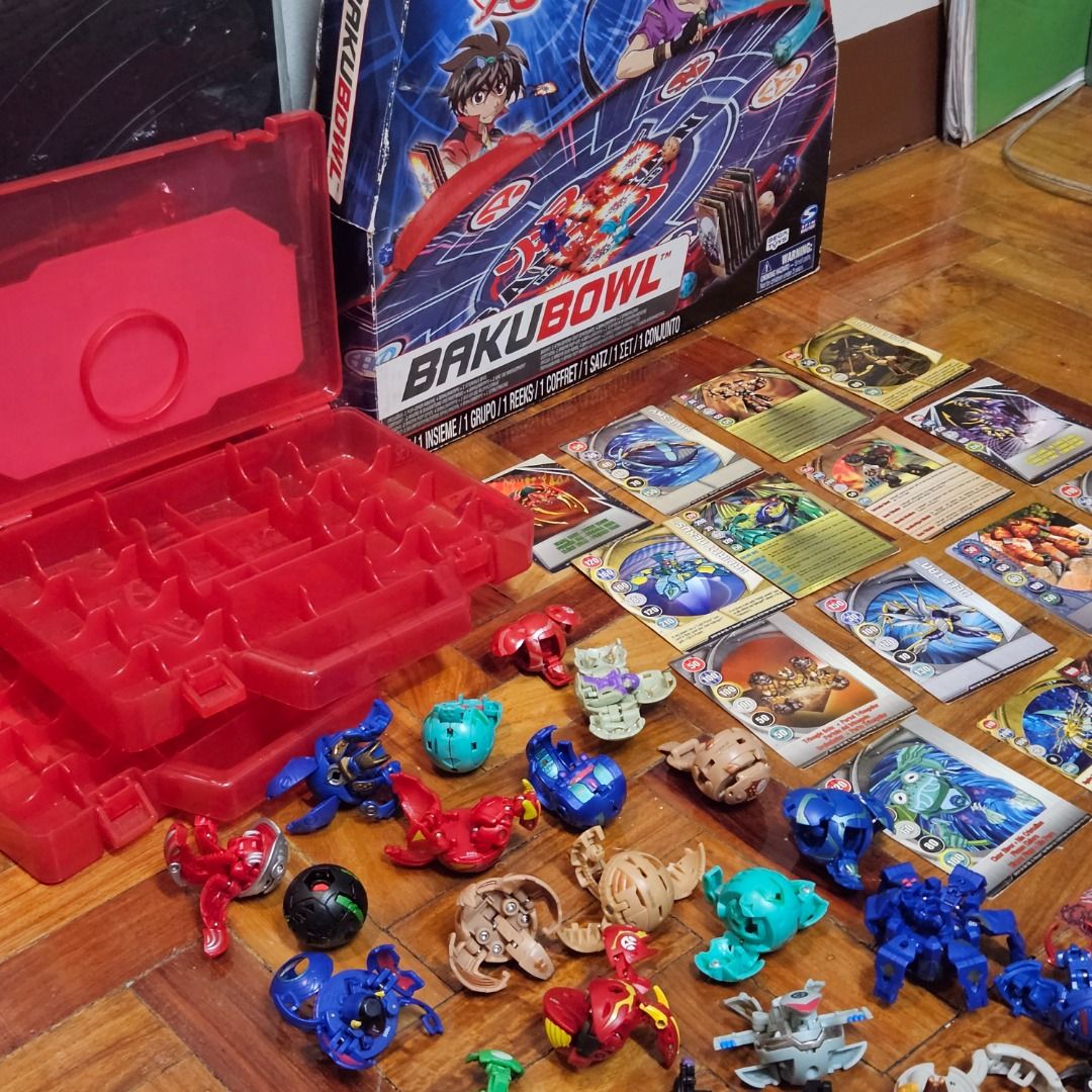 Bakugan Battle Brawlers SUPER SET|x25 Bakugan|x2 Arena|x2 Case|x38 ...