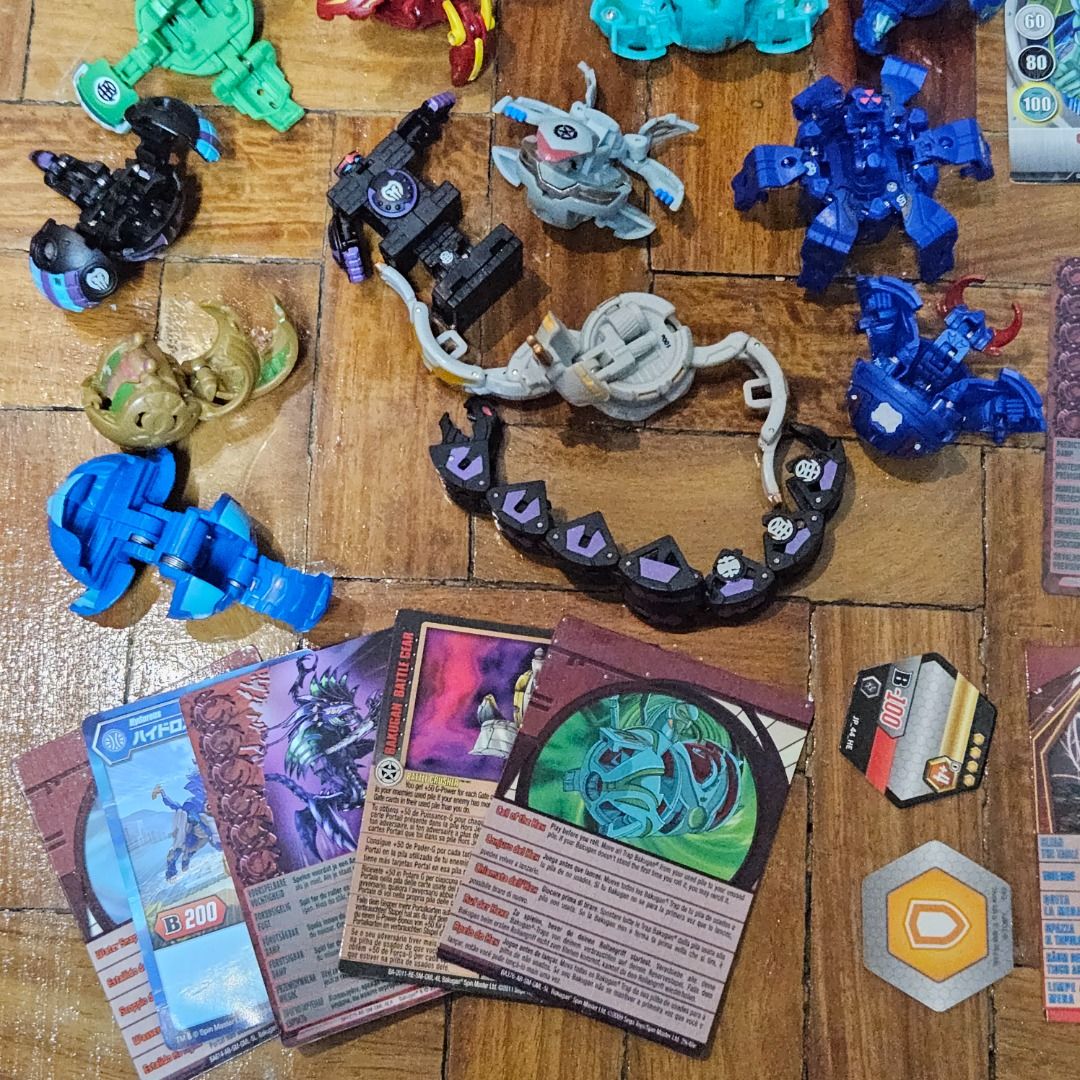 Bakugan Battle Brawlers SUPER SET|x25 Bakugan|x2 Arena|x2 Case|x38 ...