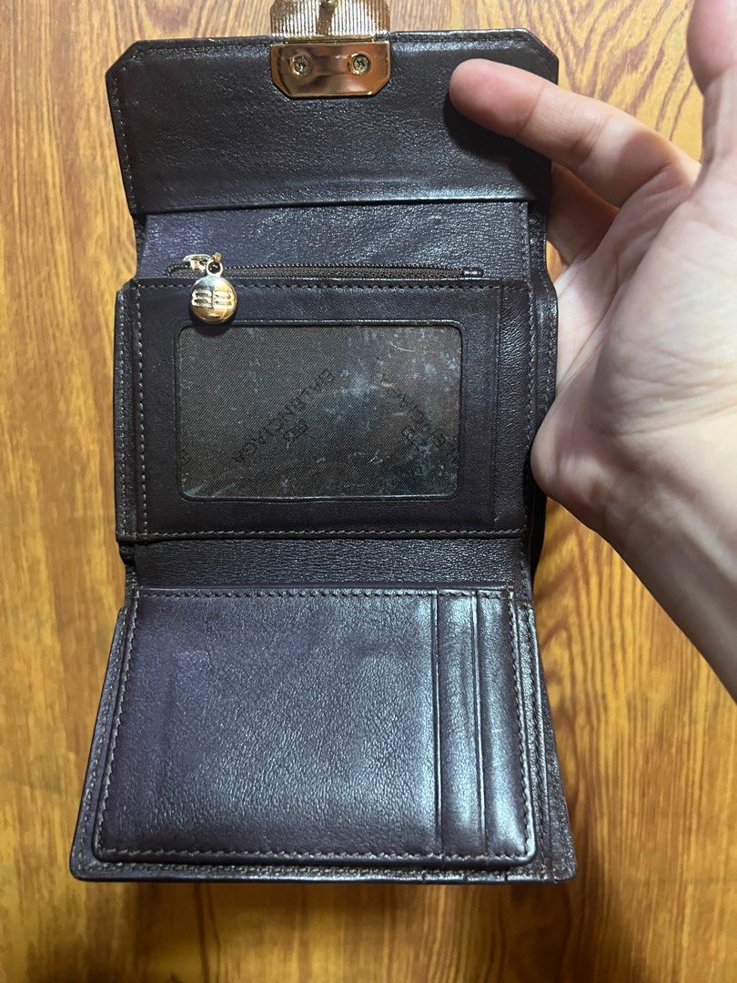 Balenciaga trifold wallet on Carousell