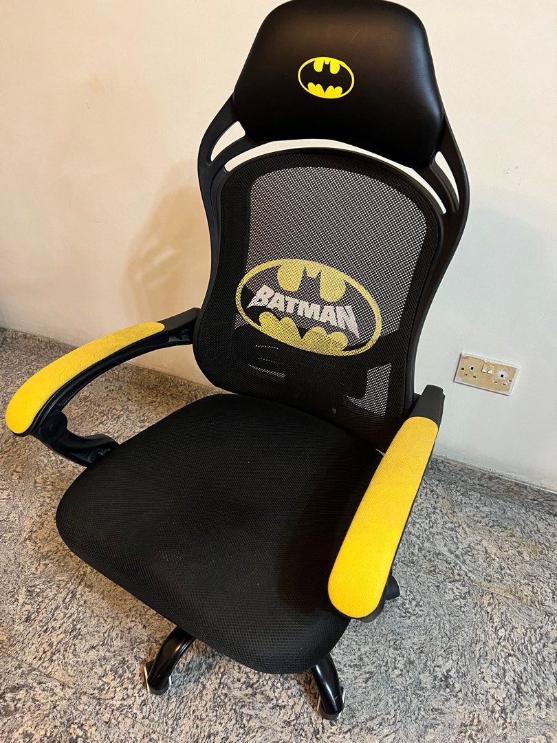 Batman Computer Chair, Furniture & Home Living, Furniture, Chairs on ...