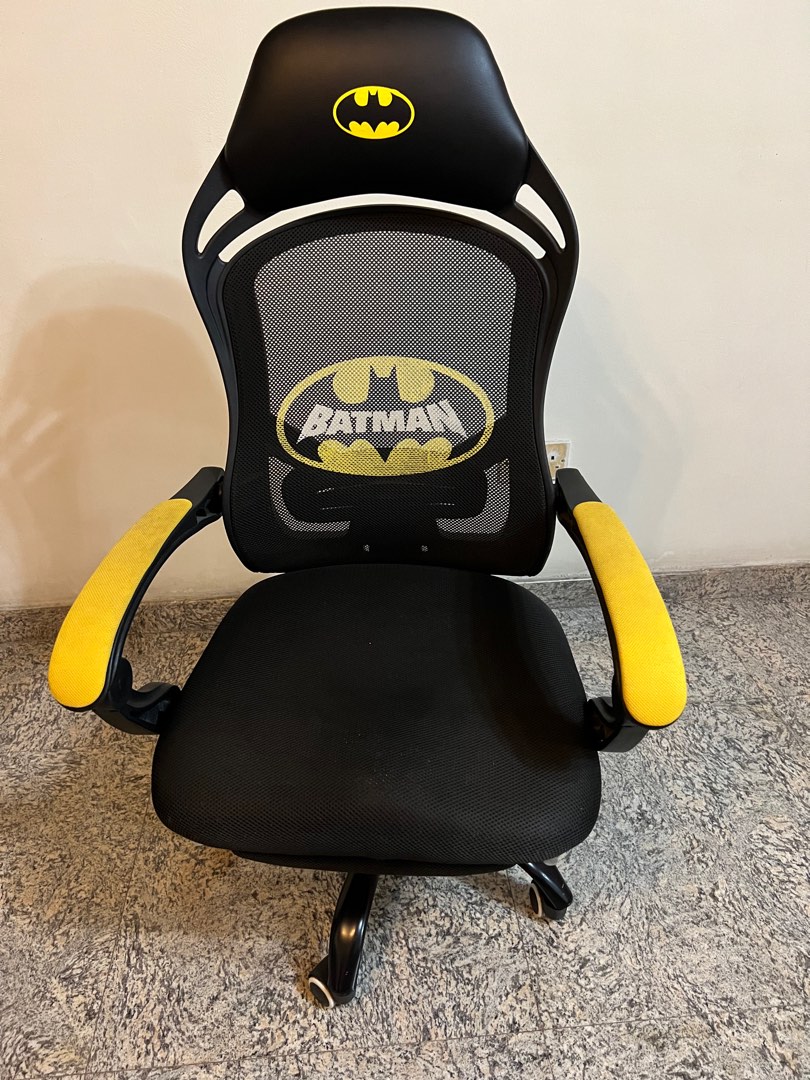 Batman Computer Chair, Furniture & Home Living, Furniture, Chairs on ...