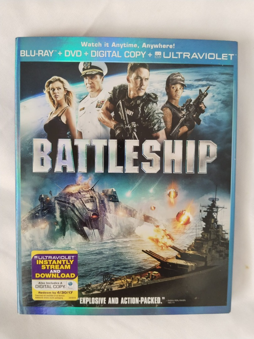 Battleship, Hobbies & Toys, Music & Media, CDs & DVDs on Carousell