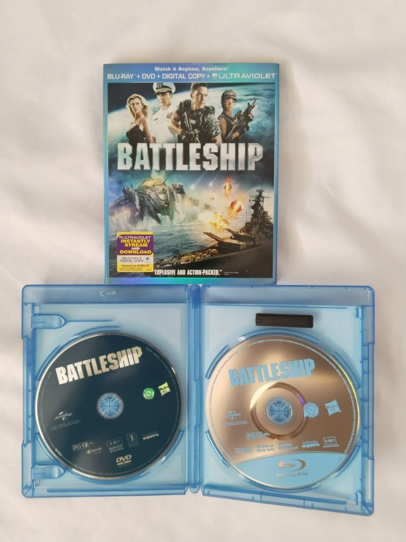 Battleship, Hobbies & Toys, Music & Media, CDs & DVDs on Carousell