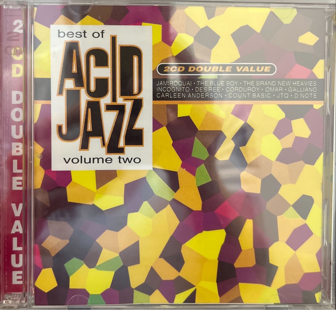 Best of Acid Jazz: PolyGram 2CD Edition, Hobbies & Toys, Music & Media ...