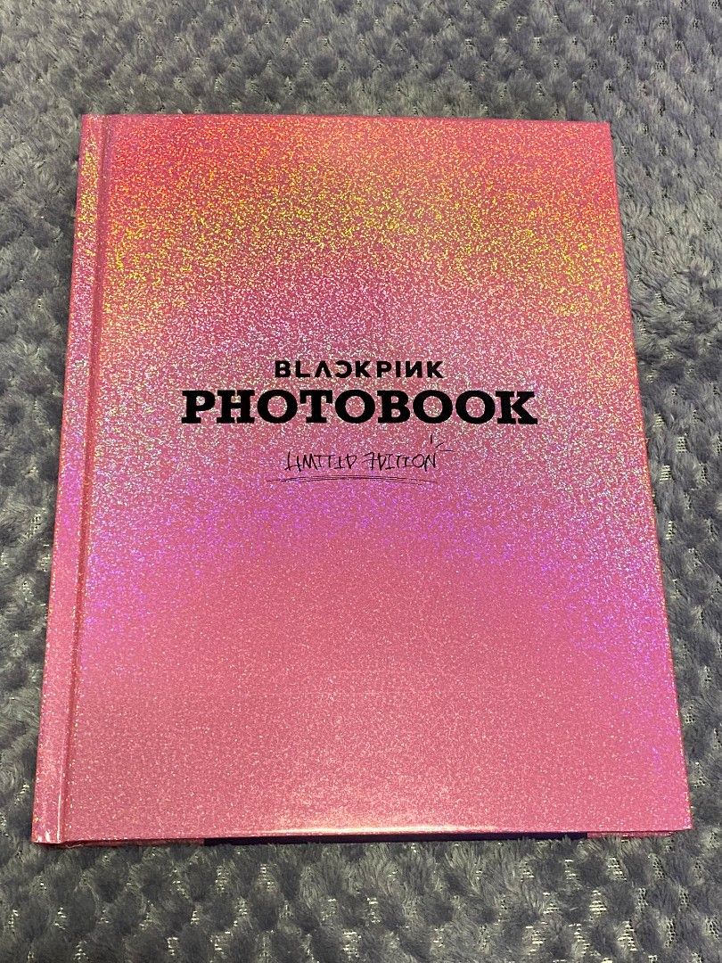 BLACKPINK unsealed photobook Limited edition complete set, Hobbies ...