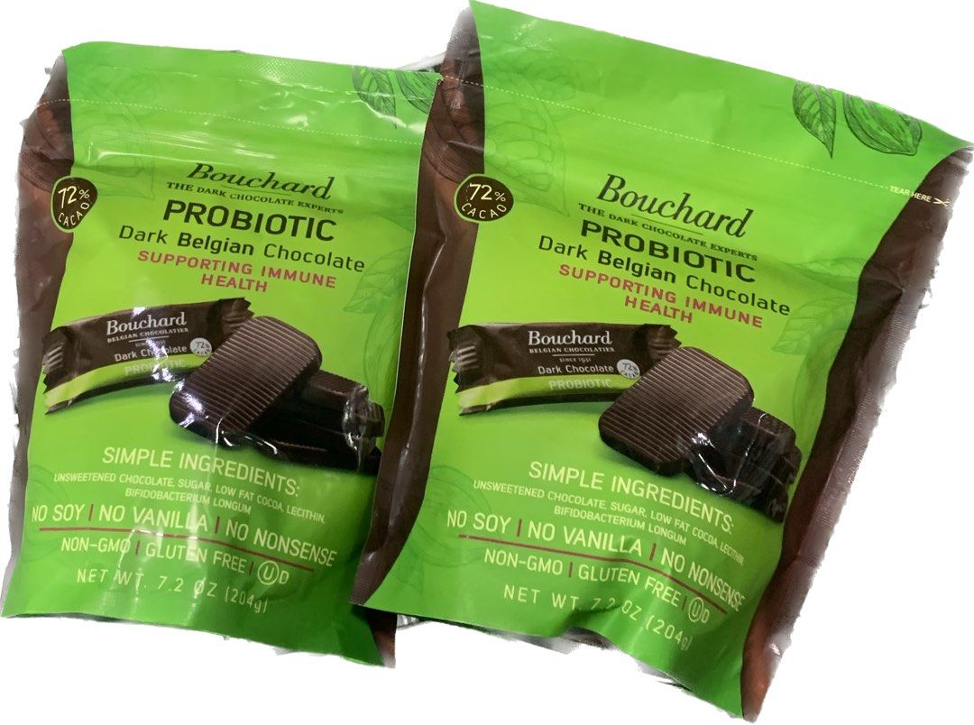 BOUCHARD PROBIOTIC DARK BELGIAN CHOCOLATE 204G on Carousell
