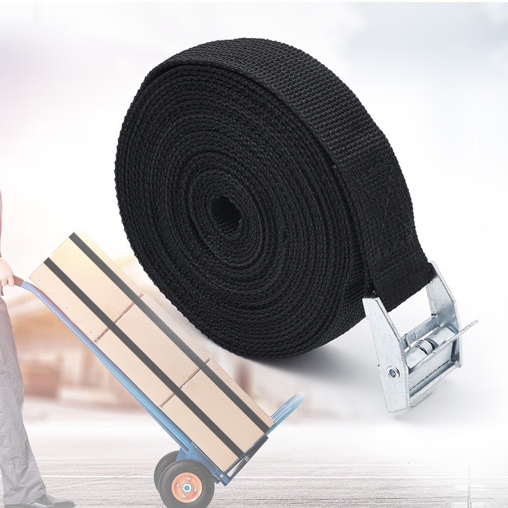 Cargo Buckle Tie-Down Ratchet Belt Nylon Cargo Tie-Down Strap Cargo ...