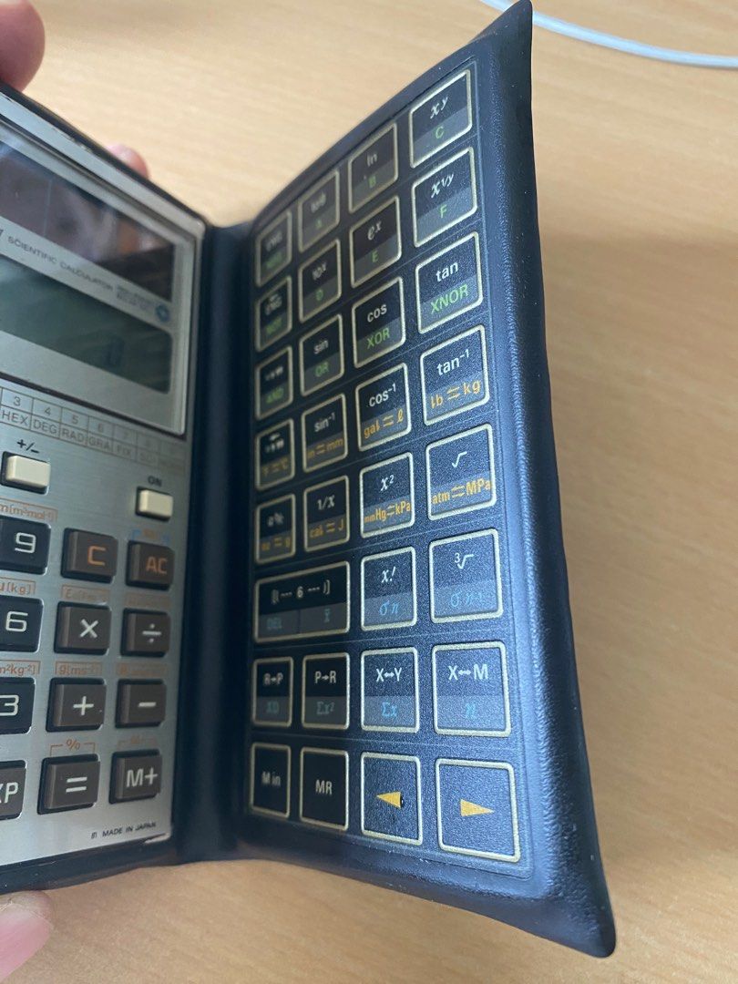 Casio fix-451 Scientific Calculator powered by high-power solar cell ...