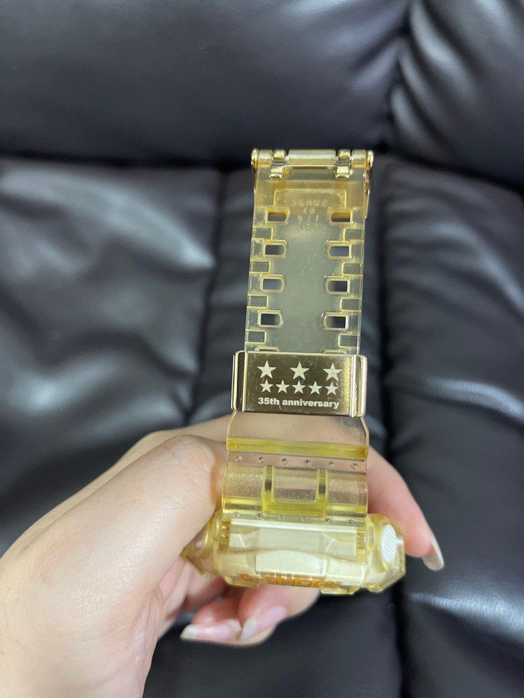 Casio G-Shock transparent, Luxury, Watches on Carousell