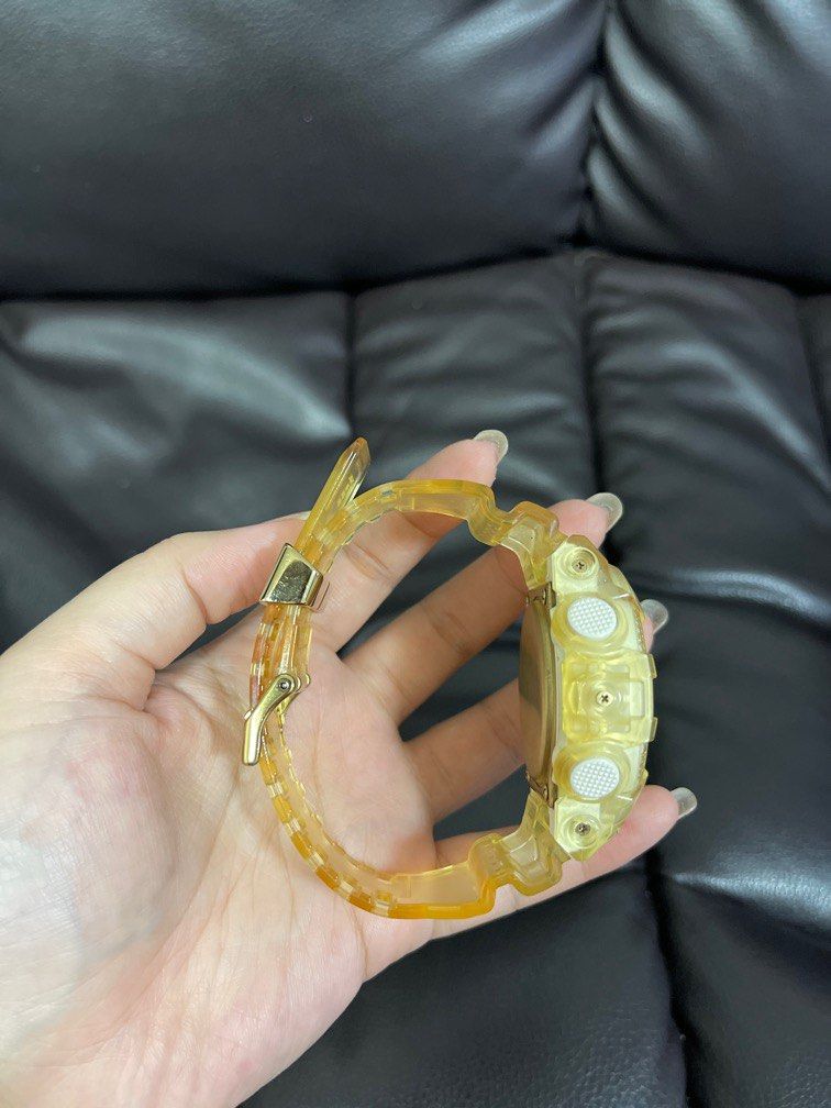 Casio G-Shock transparent, Luxury, Watches on Carousell
