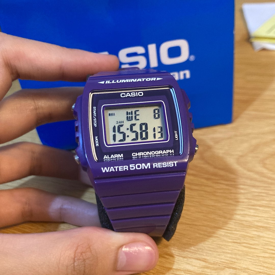 Casio W-215H-4A Illuminator W215 Digital Quartz Watch on Carousell