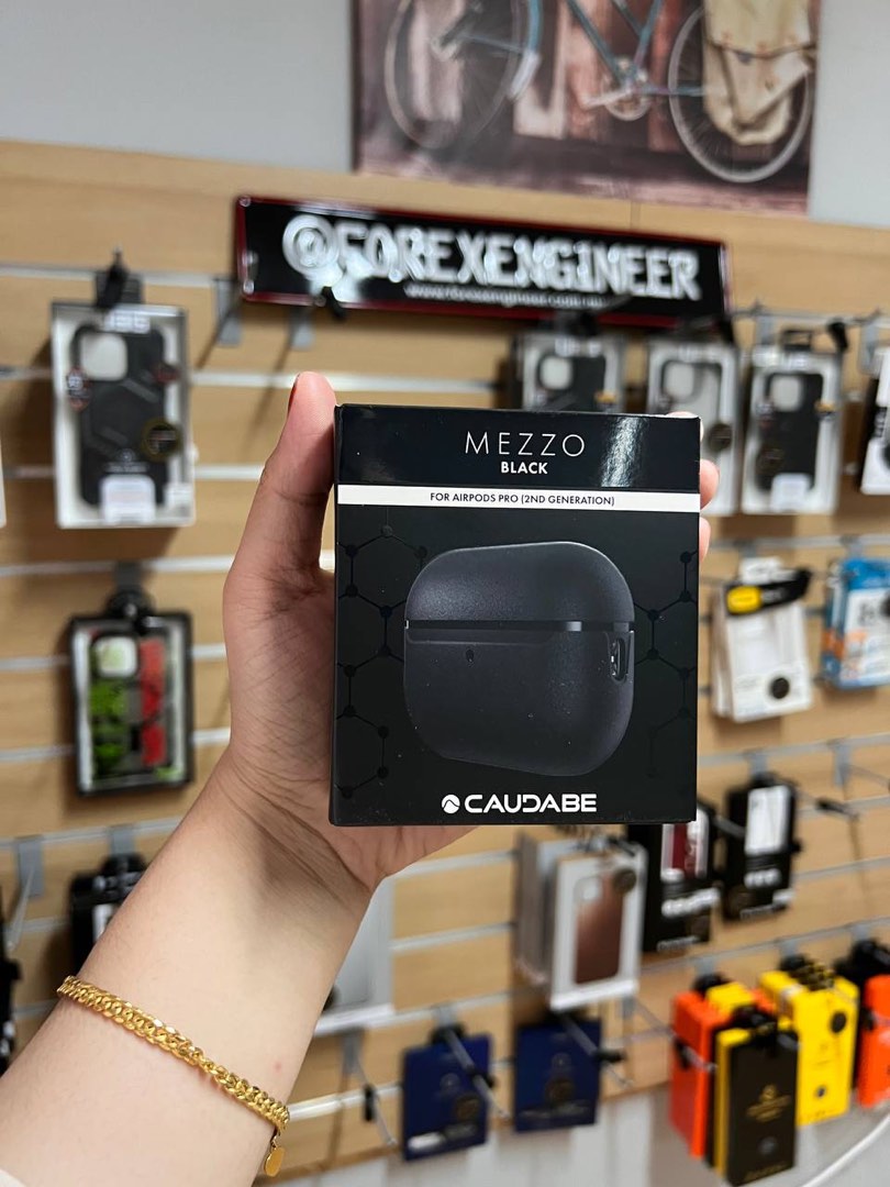 Caudabe Mezzo for AirPods Pro 2 ( 2nd Gen ) - Black (Barcode ...
