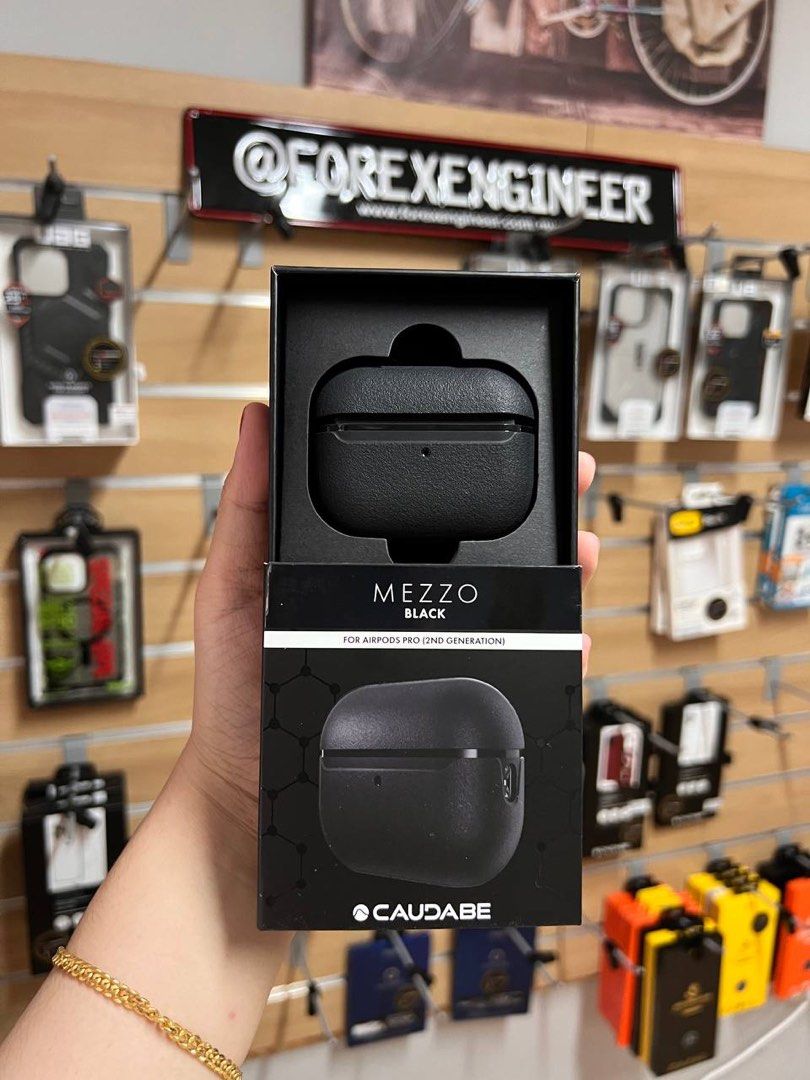 Caudabe Mezzo for AirPods Pro 2 ( 2nd Gen ) - Black (Barcode ...