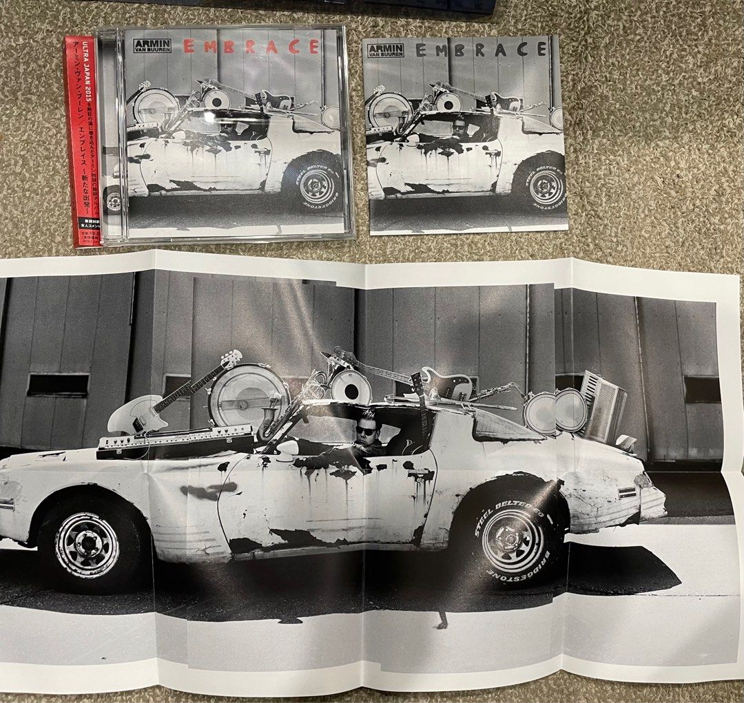 CD: EDM, dance - (Bonus track) Armin Van Buuren Embrace Japan Press ...