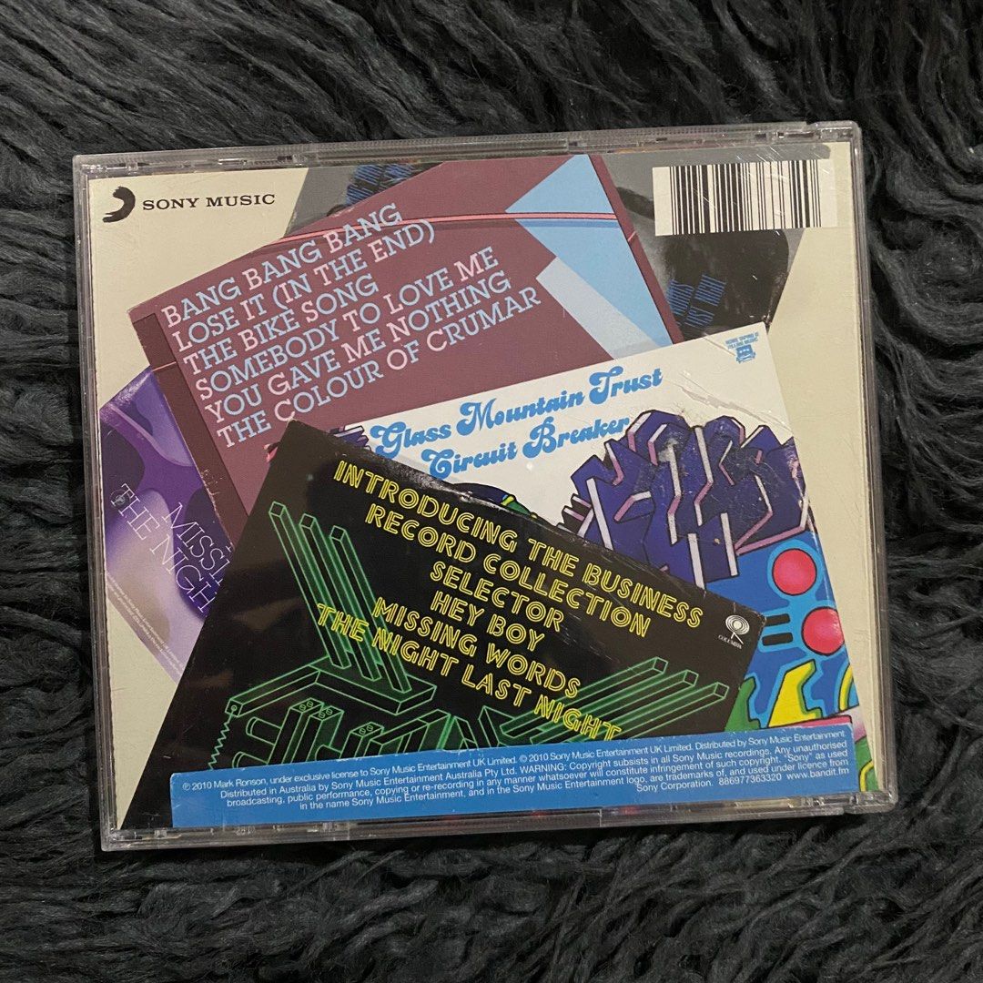 CD MARK RONSON & THE BUSINESS INTL Record Collection, Hobbies & Toys ...