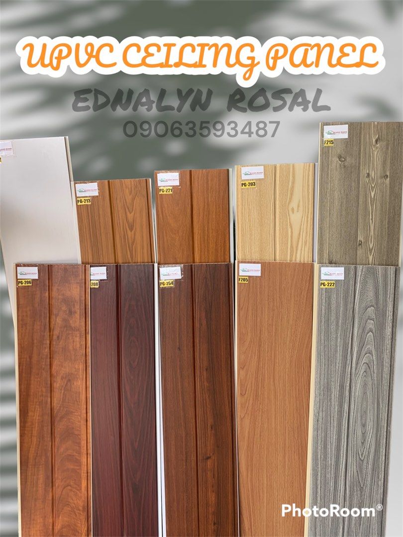 CEILING PANEL AND WPC WALL CLADDING, Furniture & Home Living, Home ...