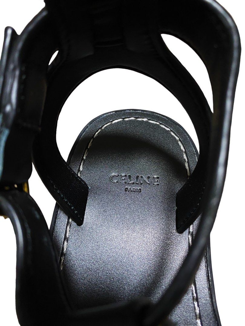 ⚜️Celine Triomphe Gladiator Chunky Sandals, Luxury, Sneakers & Footwear ...