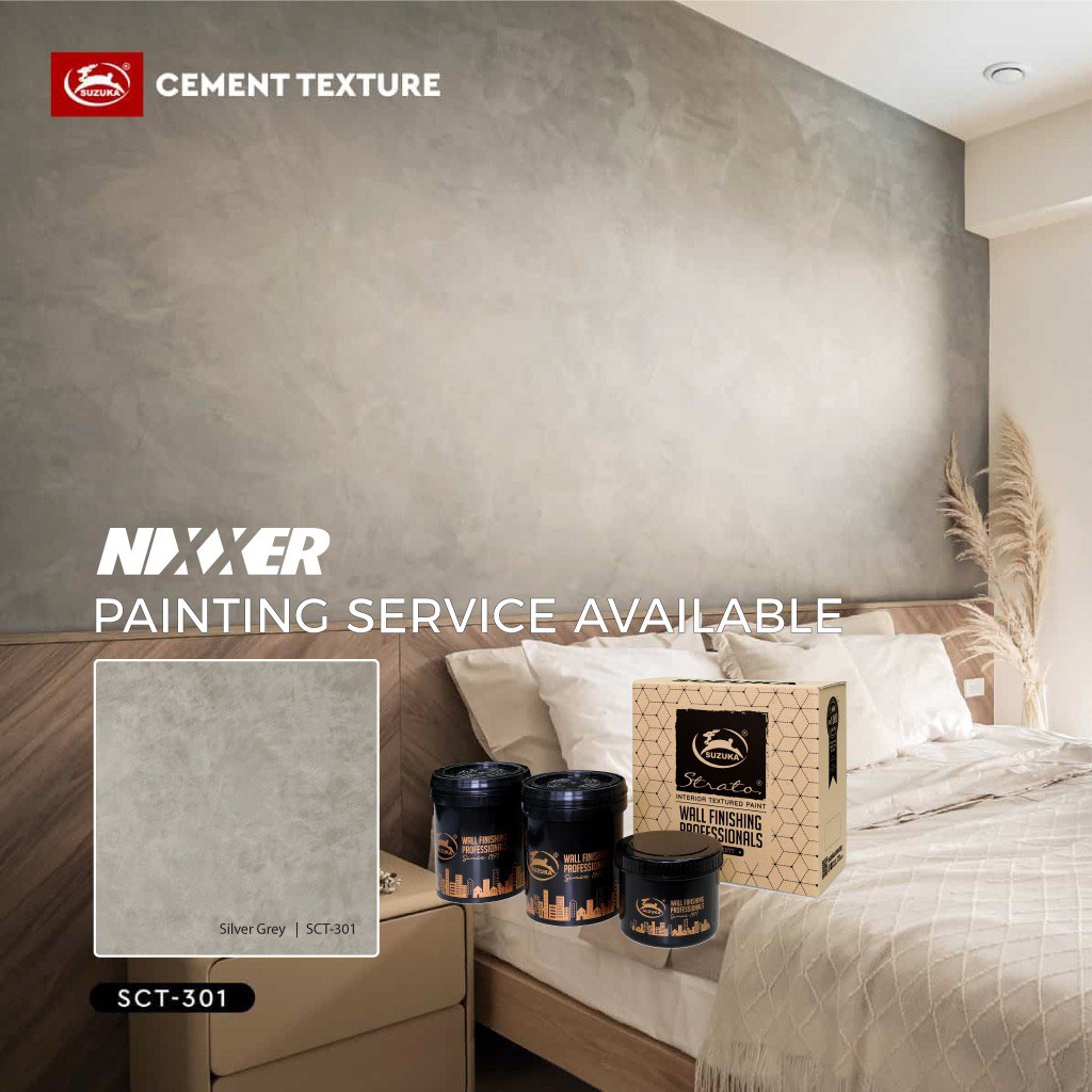 Cement textured paint / Suzuka strato / sct 301 / cement design ...