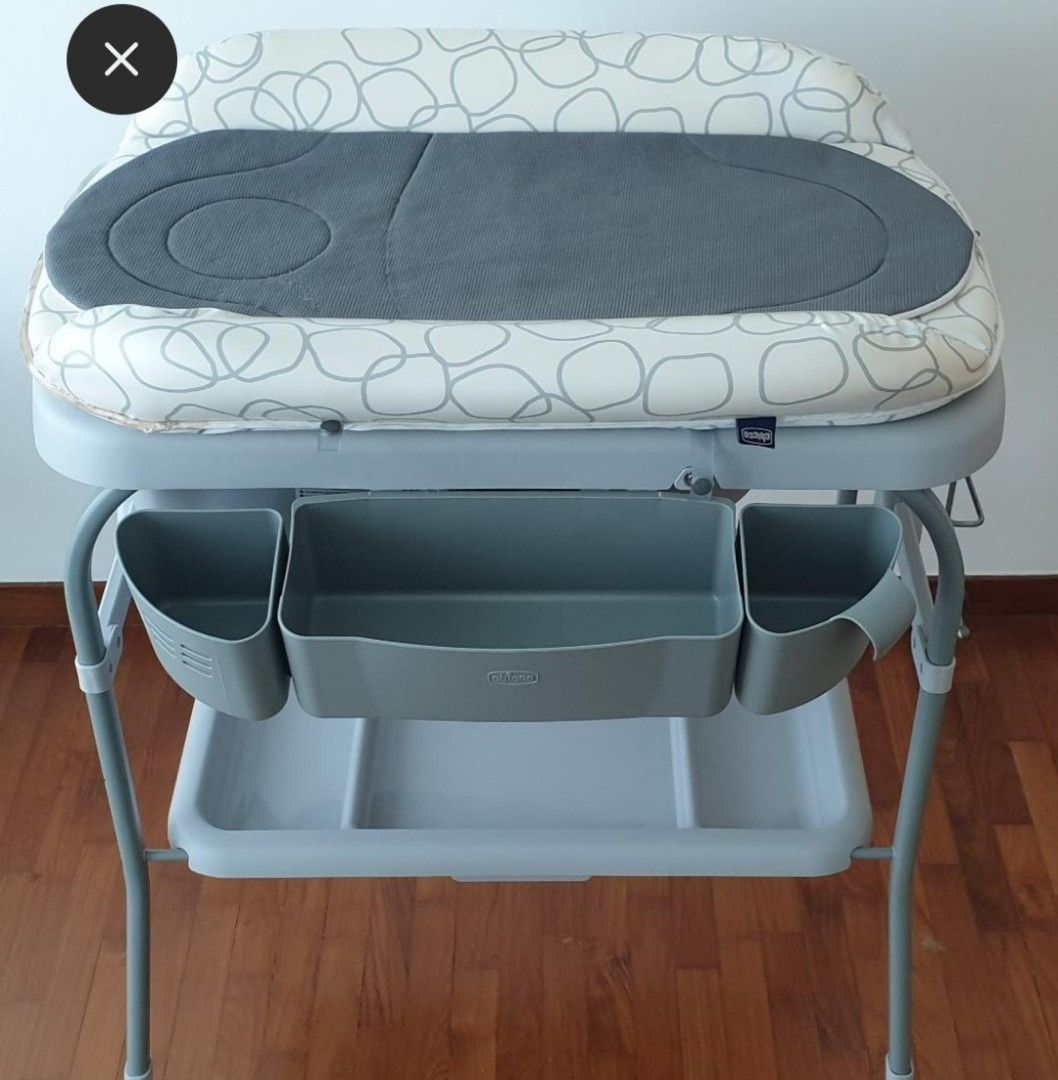 Chicco baby bathtub changing table Cuddle & Bubble, Babies & Kids, Baby ...