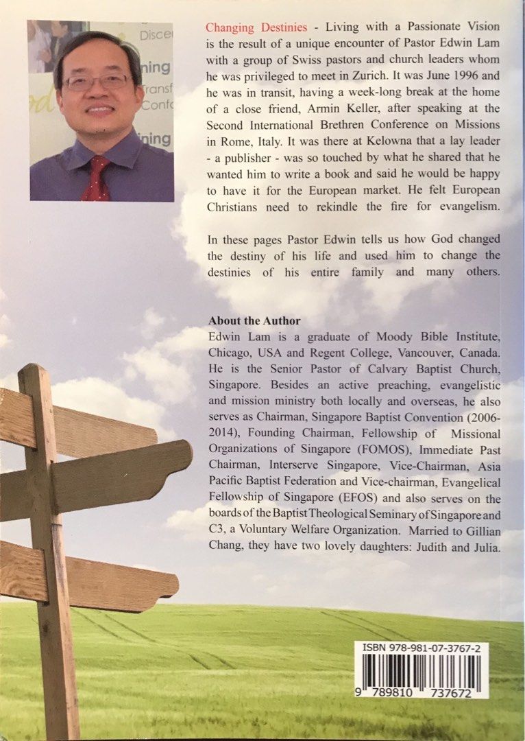 Christian : Changing Destinies : Living with a Passionate Vision by ...