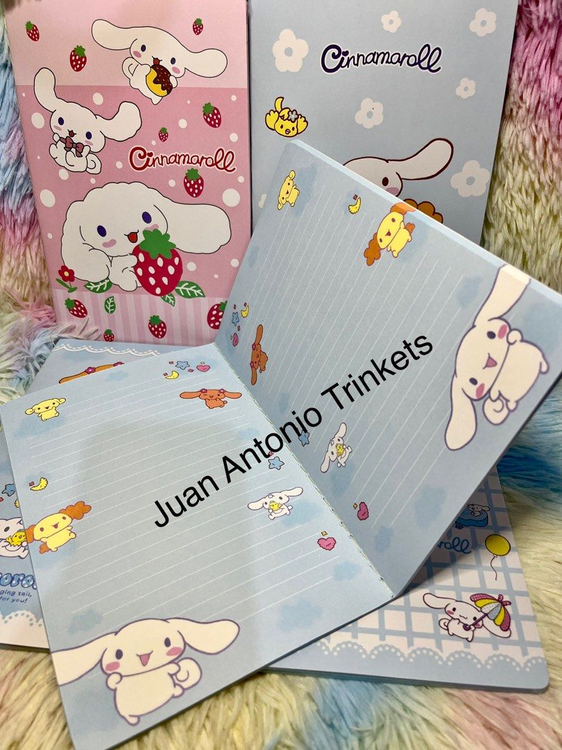 Cinnamoroll Stationery Lined Notebook on Carousell