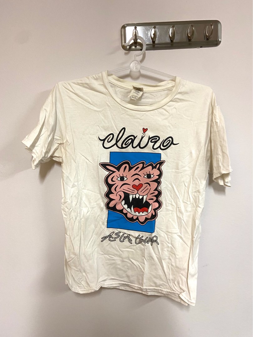 Clairo Asia Tour Shirt, Women's Fashion, Tops, Shirts on Carousell