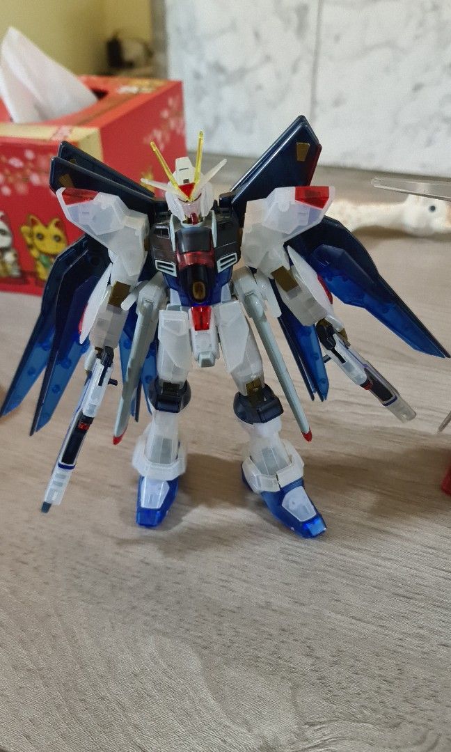 Clear coloe strike freedom and legend gundam, Hobbies & Toys, Toys ...