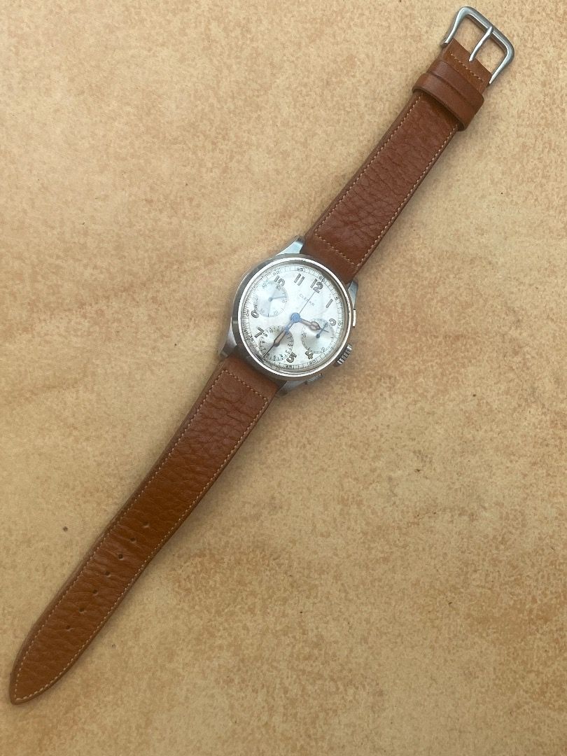 Clebar Military Breitling Chronograph Landeron 42 RARE MOVEMENT from ...