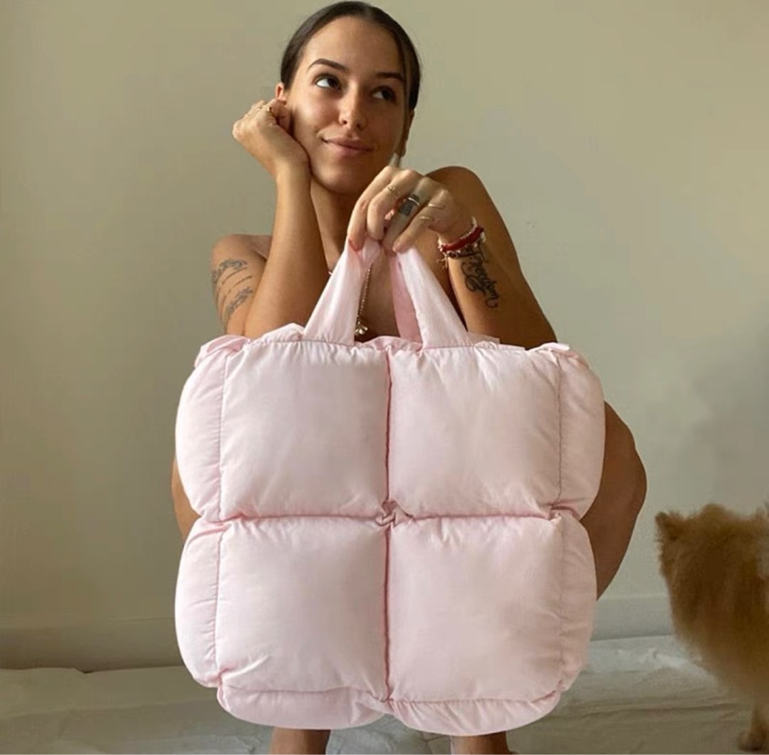 Cloud puffy bag, Women's Fashion, Bags & Wallets, Shoulder Bags on Carousell
