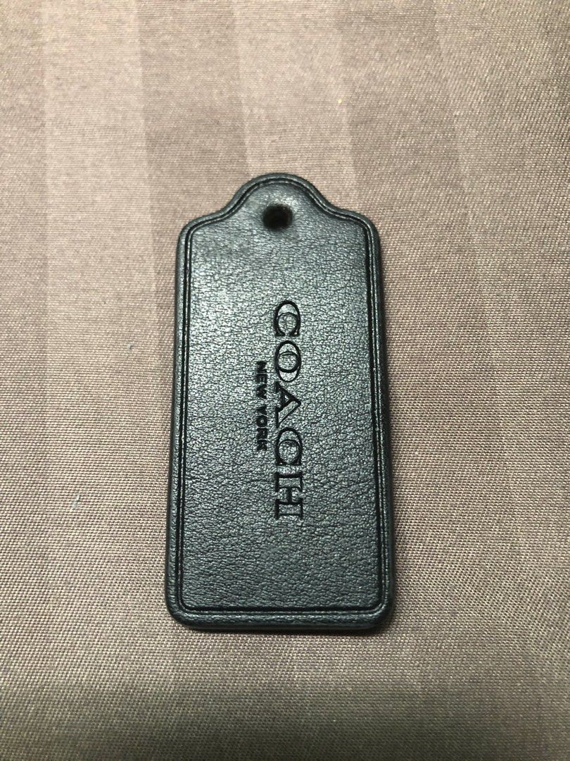 Coach name tag, Luxury, Bags & Wallets on Carousell