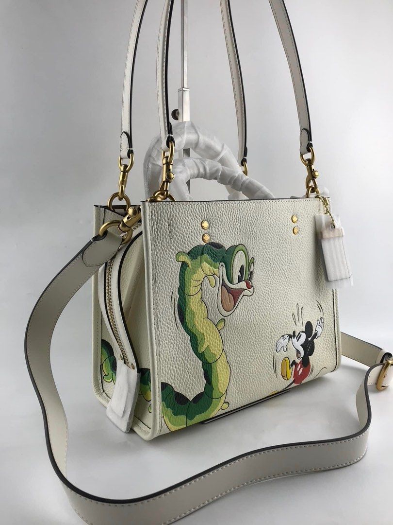 Coach Rogue Mickey, Women's Fashion, Bags & Wallets, Cross-body Bags on ...