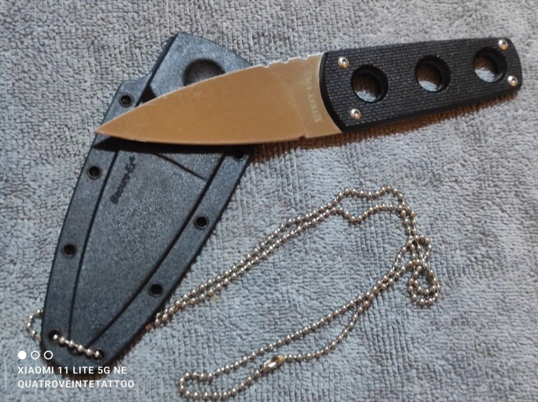 COLD STEEL (secret edge) with SHEATH on Carousell