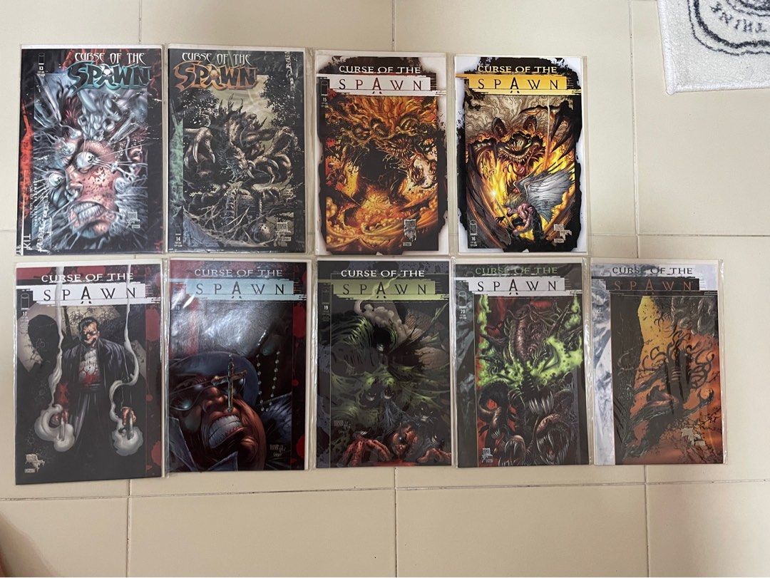 CURSED OF SPAWN #13-#21 (IMAGE COMICS), Hobbies & Toys, Books ...