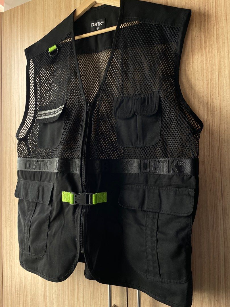 DBTK Cipher Safety Vest Jacket, Men's Fashion, Tops & Sets, Vests on ...
