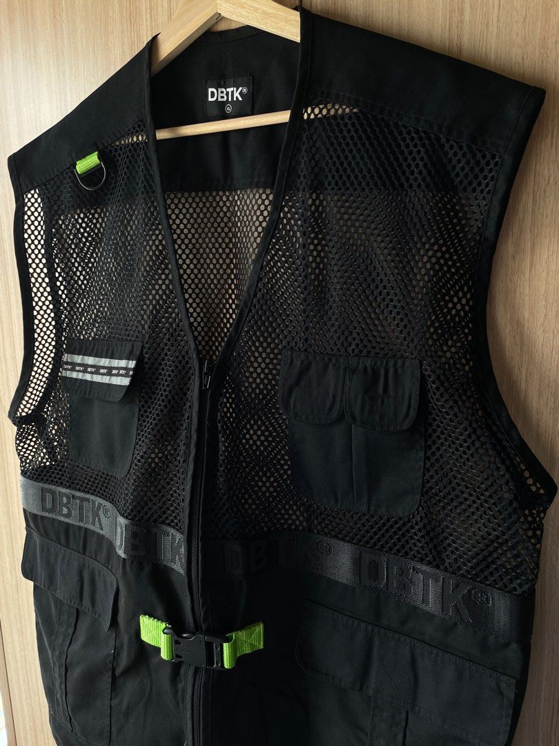 DBTK Cipher Safety Vest Jacket, Men's Fashion, Tops & Sets, Vests on ...