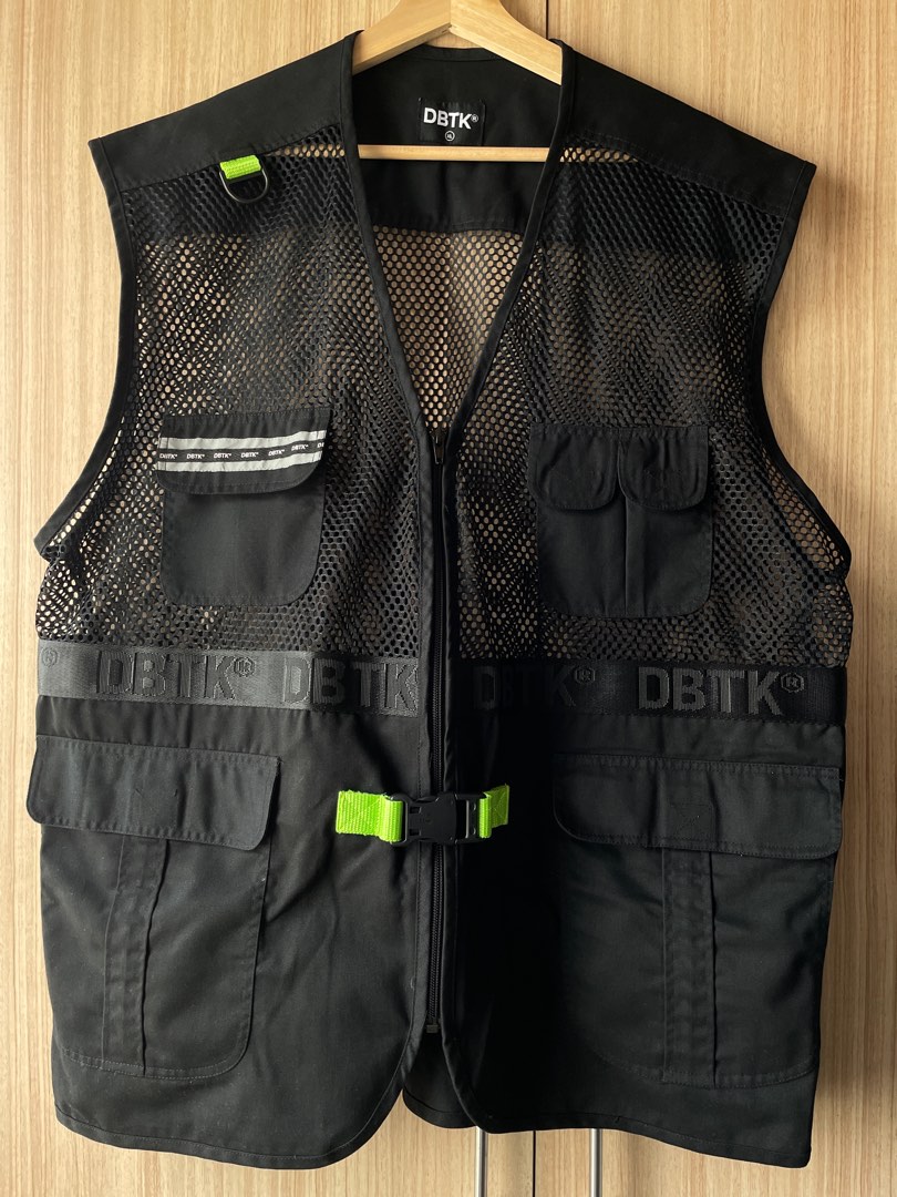 DBTK Cipher Safety Vest Jacket, Men's Fashion, Tops & Sets, Vests on ...