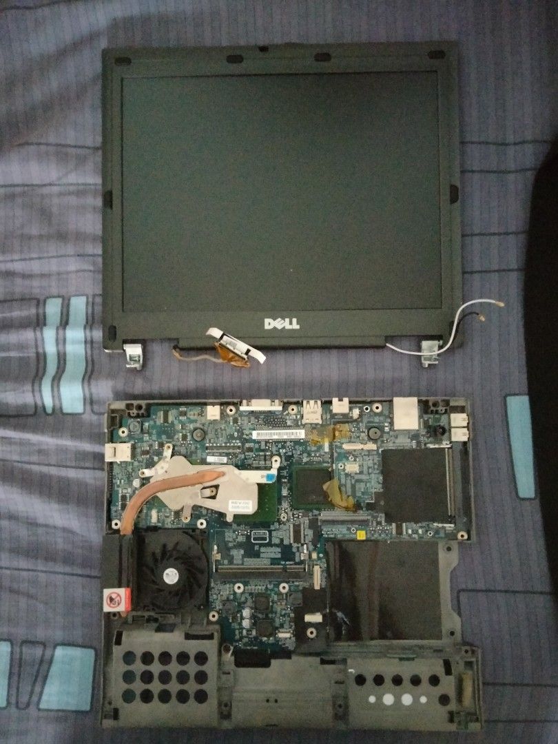 Old Dell Laptop (Motherboard Parts), Computers & Tech, Laptops ...