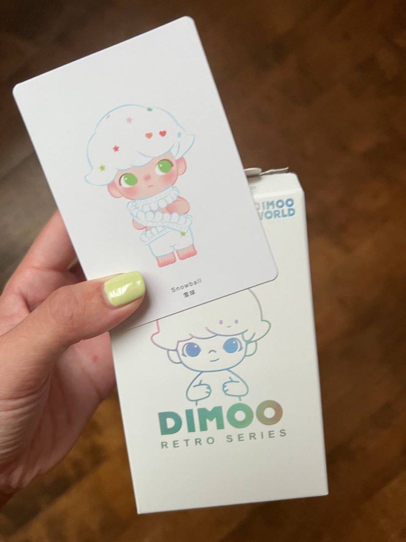 Dimoo retro series snowball BNIF WTS, Hobbies & Toys, Toys & Games on ...