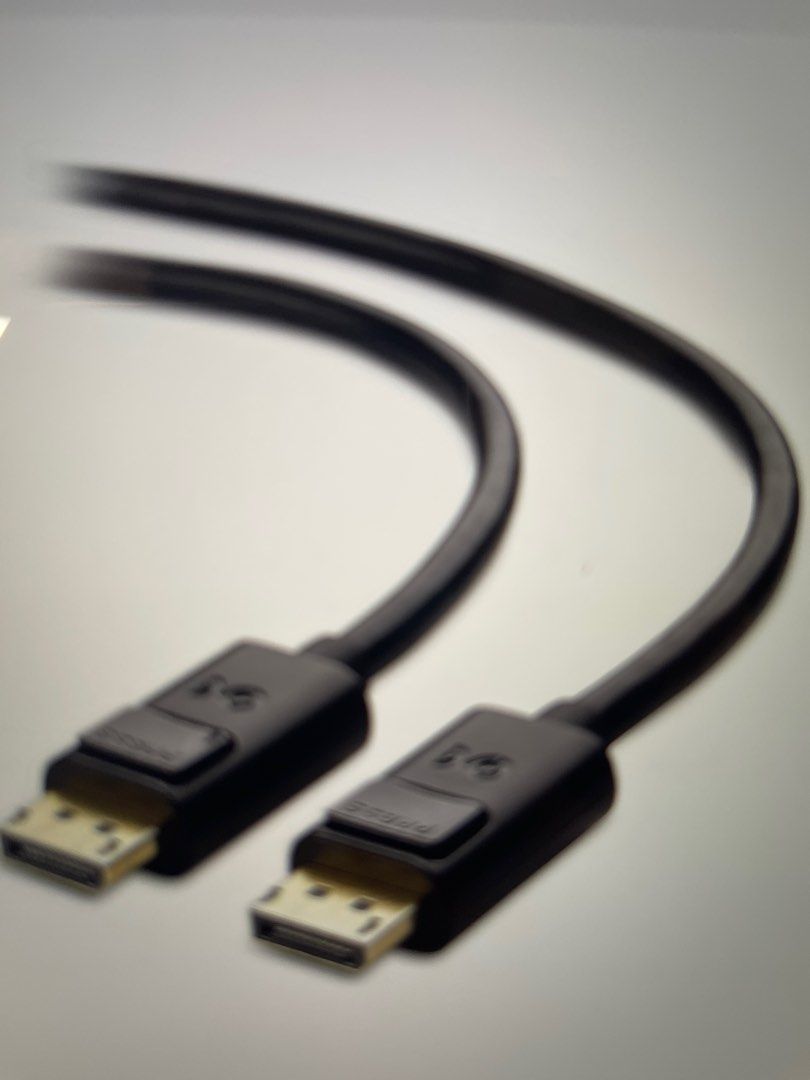 DisplayPort Cable DP to DP (1.8 m), Computers & Tech, Parts ...