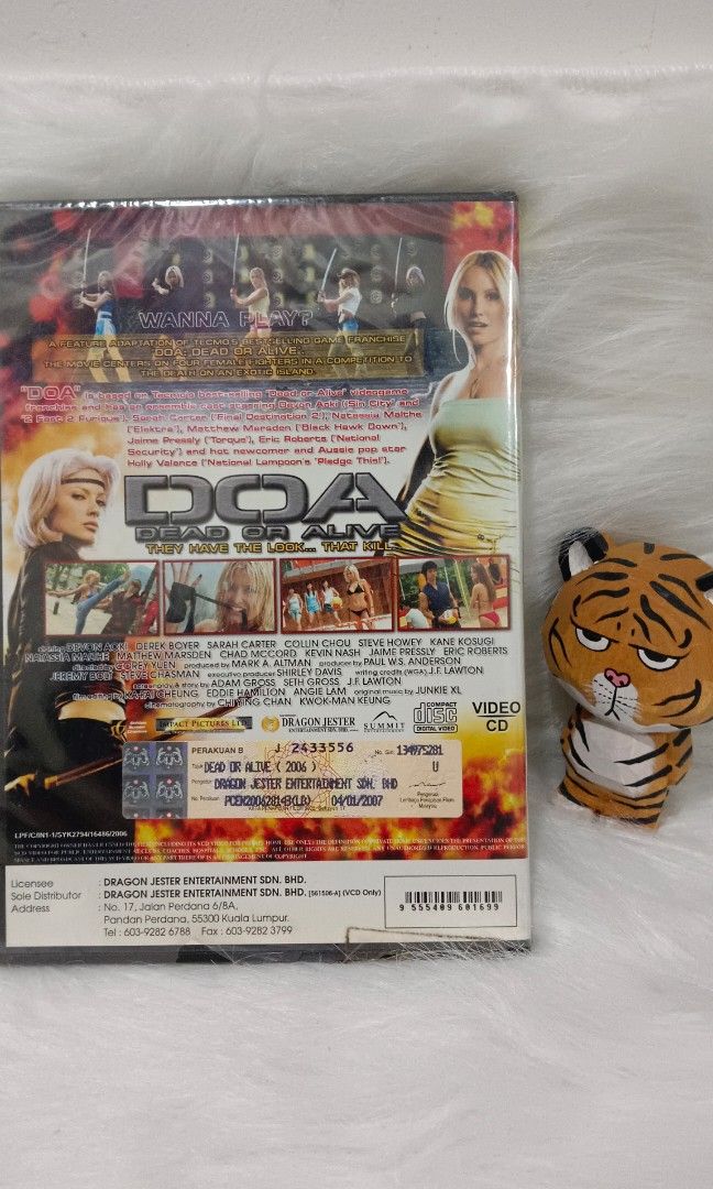 DOA Original VCD Dead or Alive, Hobbies & Toys, Music & Media, CDs & DVDs on Carousell