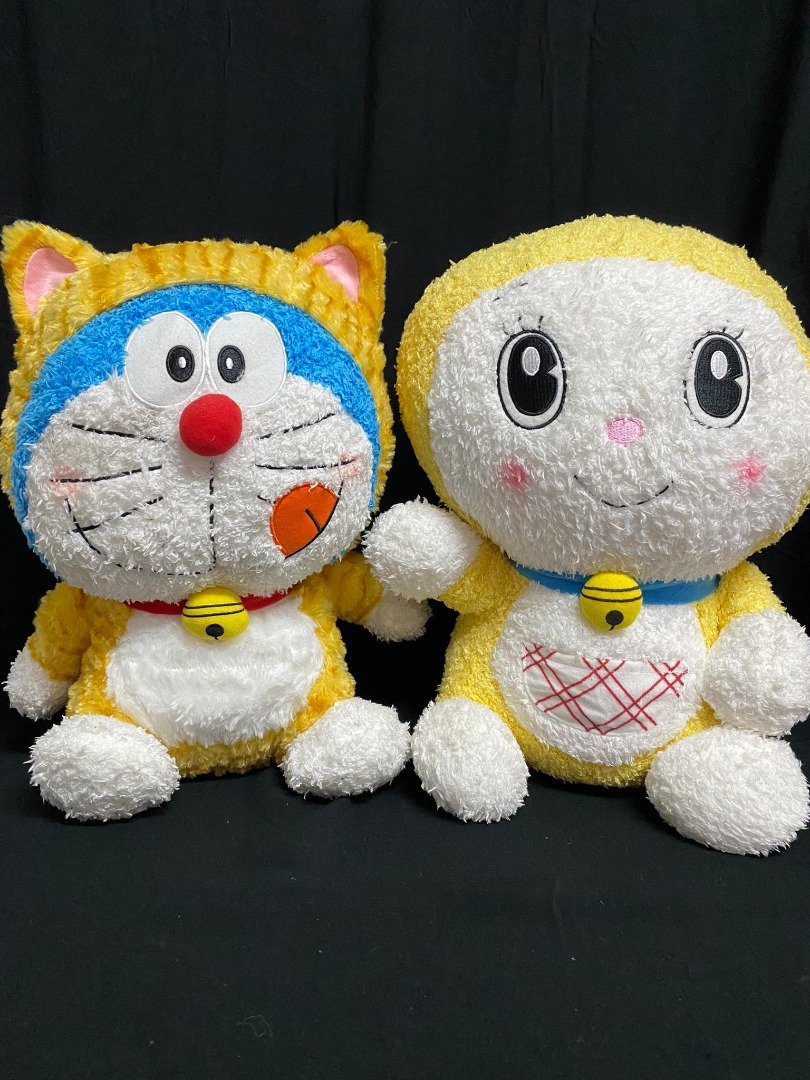 Doraemon Fujiko Pro Fluffy Plush Doll on Carousell