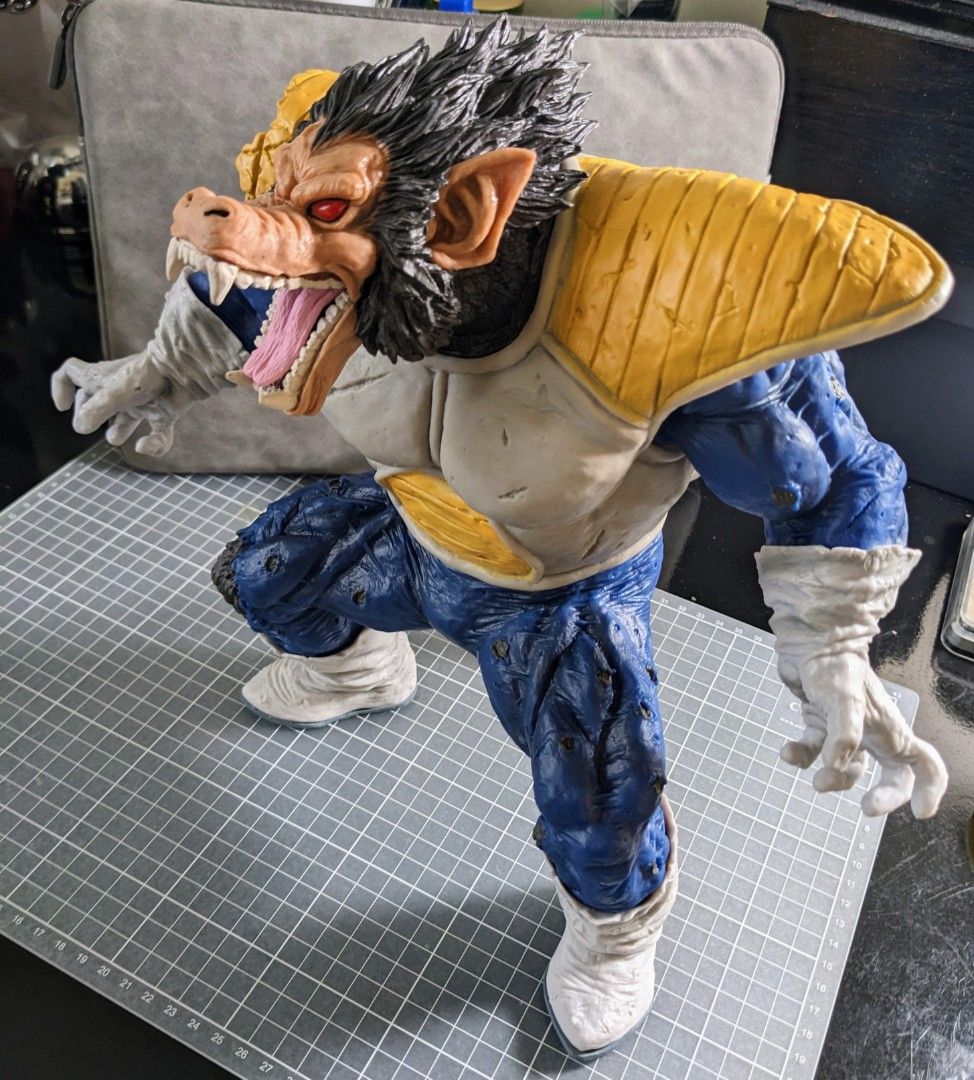 Dragon Ball Z Vegeta Armor Oozaru Jumbo Figure on Carousell
