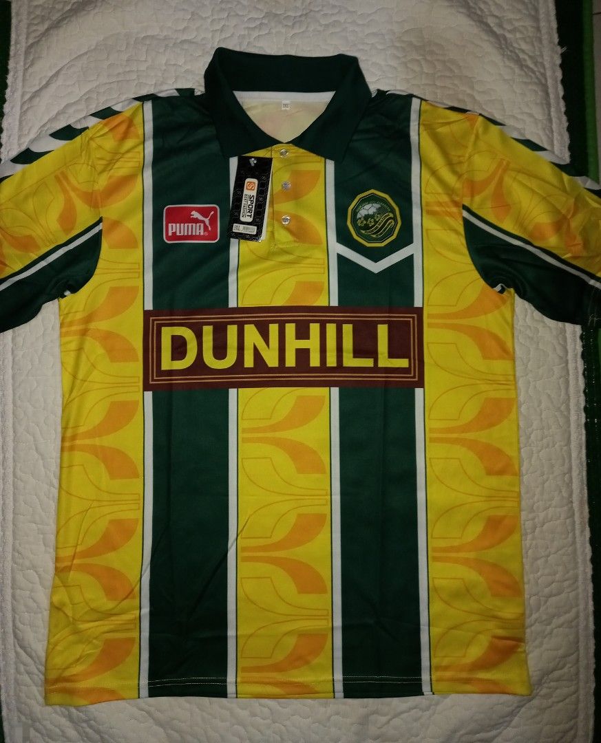 DUNHILL Kedah Polo Jersey Retro Sharp Jersi, Men's Fashion, Activewear ...
