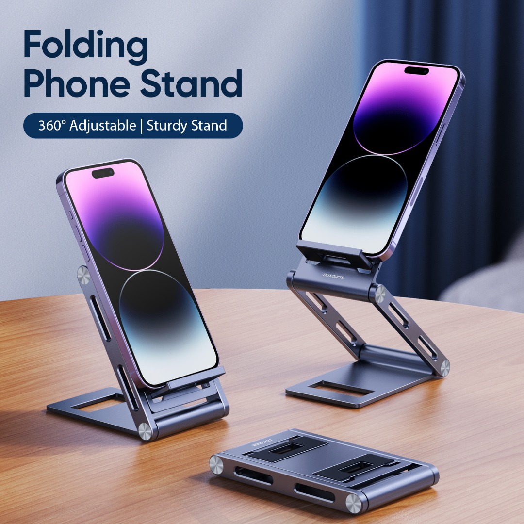 Dux Ducis Z Shaped Folding Phone Stand - Mobile Portable Light weight ...