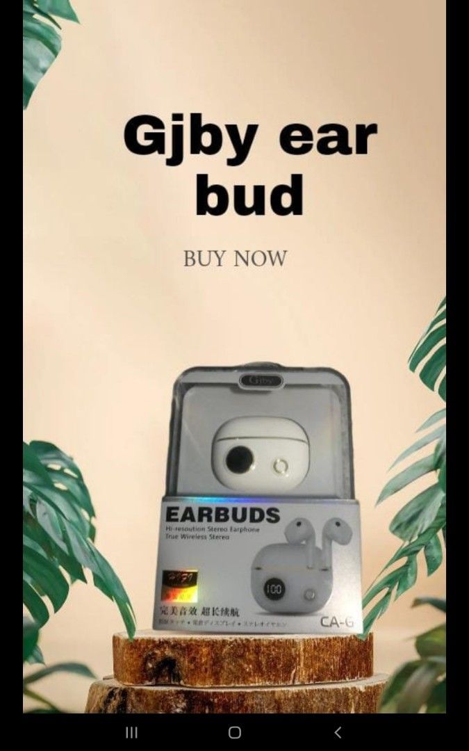 Ear bud, Mobile Phones & Gadgets, Mobile & Gadget Accessories, Other ...