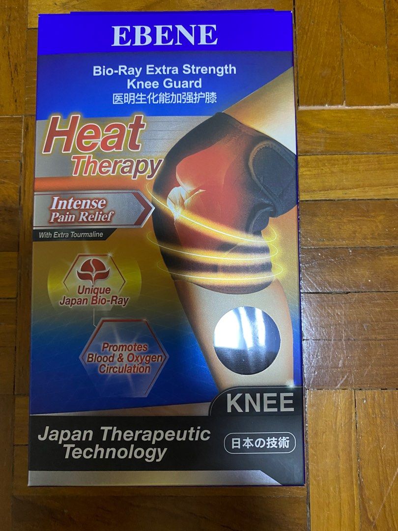Ebene Bio-Ray extra strength knee guard, Health & Nutrition, Braces ...