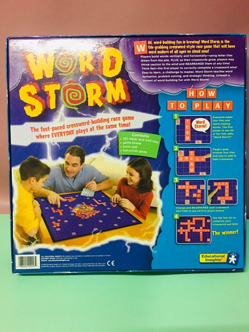 Educational Insights Word Storm on Carousell