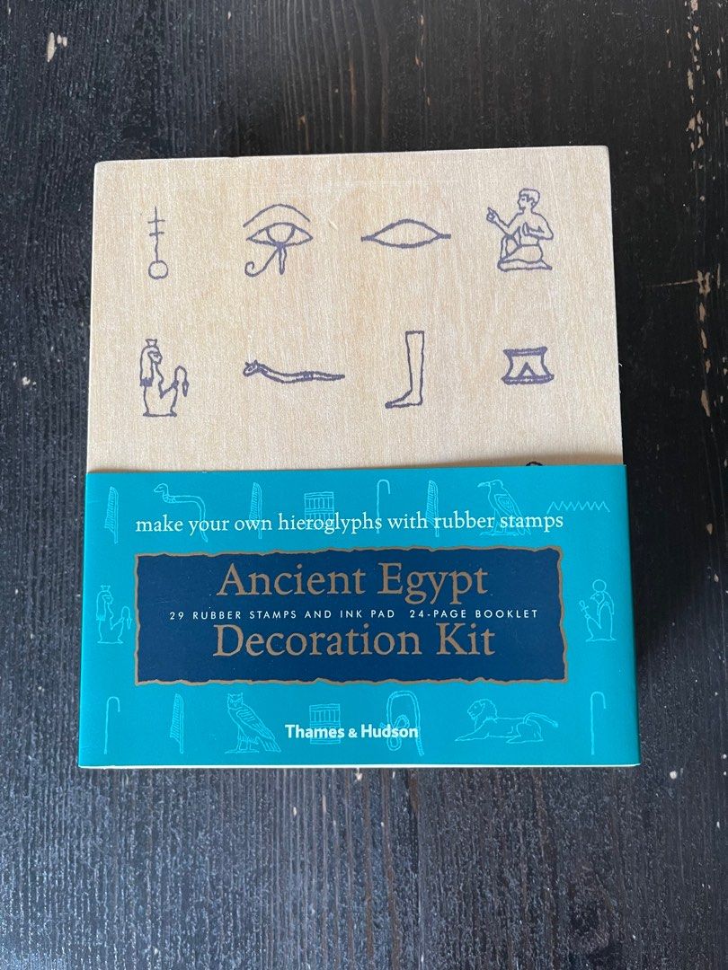 Egypt hieroglyphs rubber stamps 埃及文字圖章, 興趣及遊戲, 手作＆自家設計, 文具及工藝 - 畫作及印刷品 ...