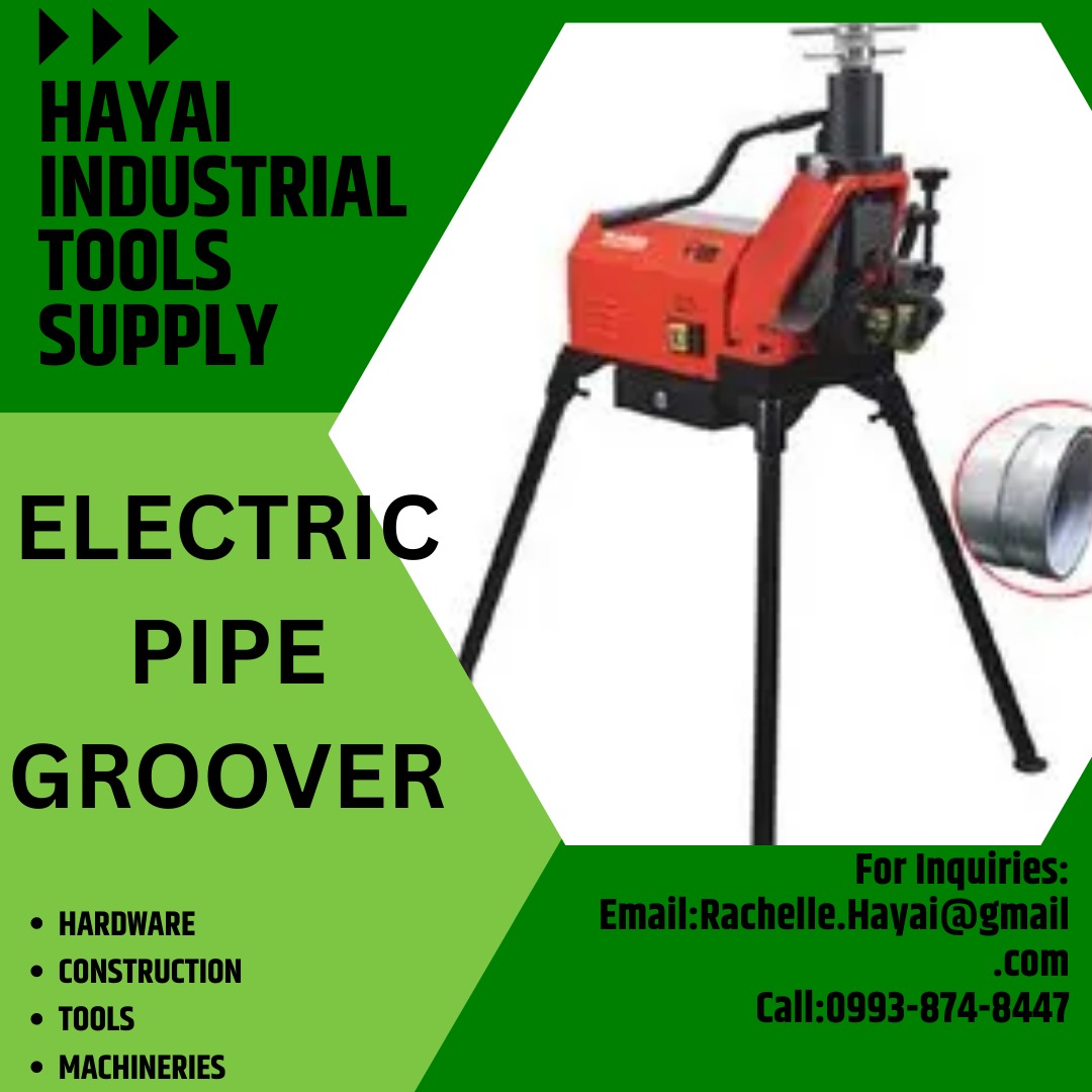 ELECTRIC PIPE GROOVER, Commercial & Industrial, Industrial Equipment on ...